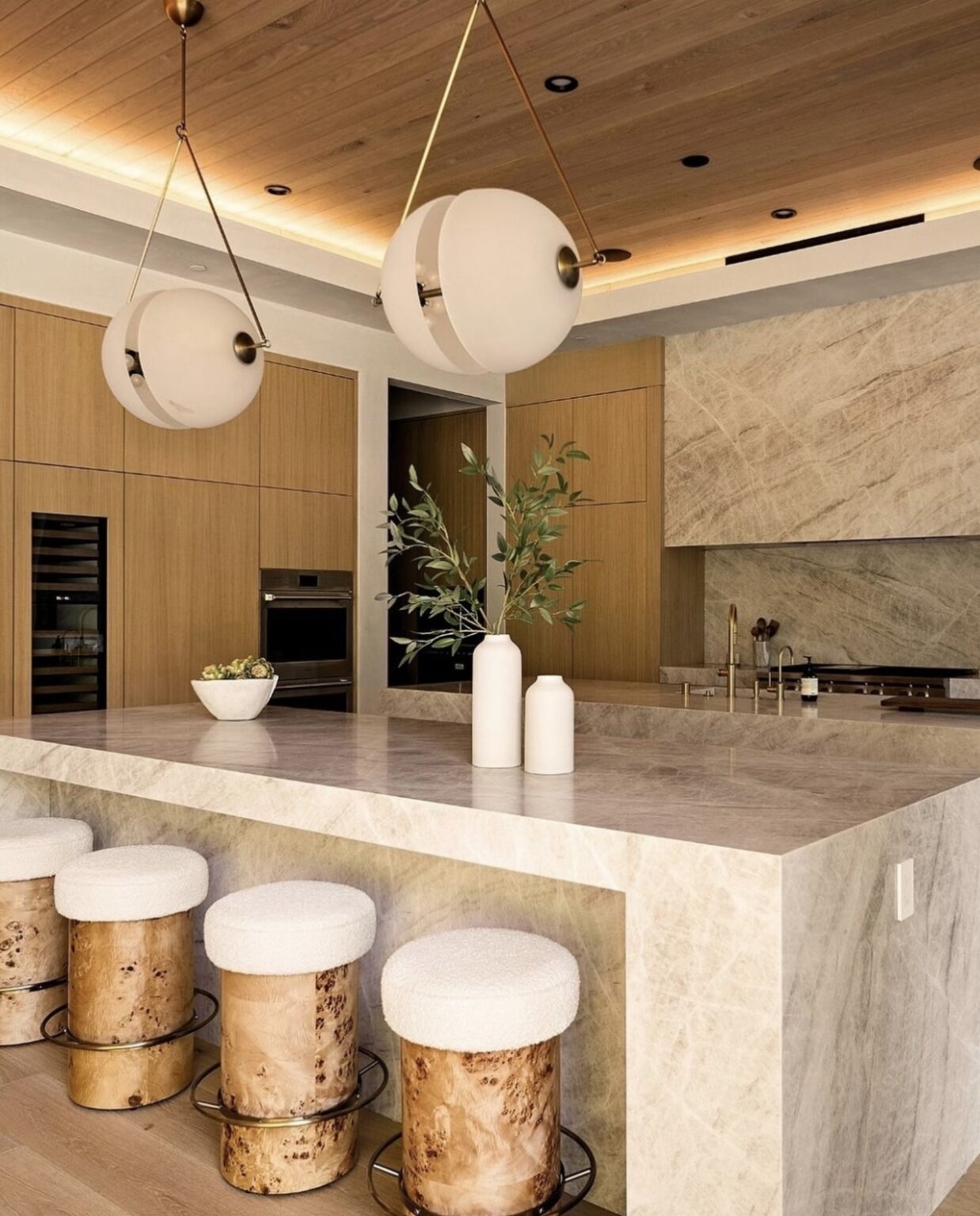 Kitchens with Taj Mahal Quartzite | Pacific Shore Stones